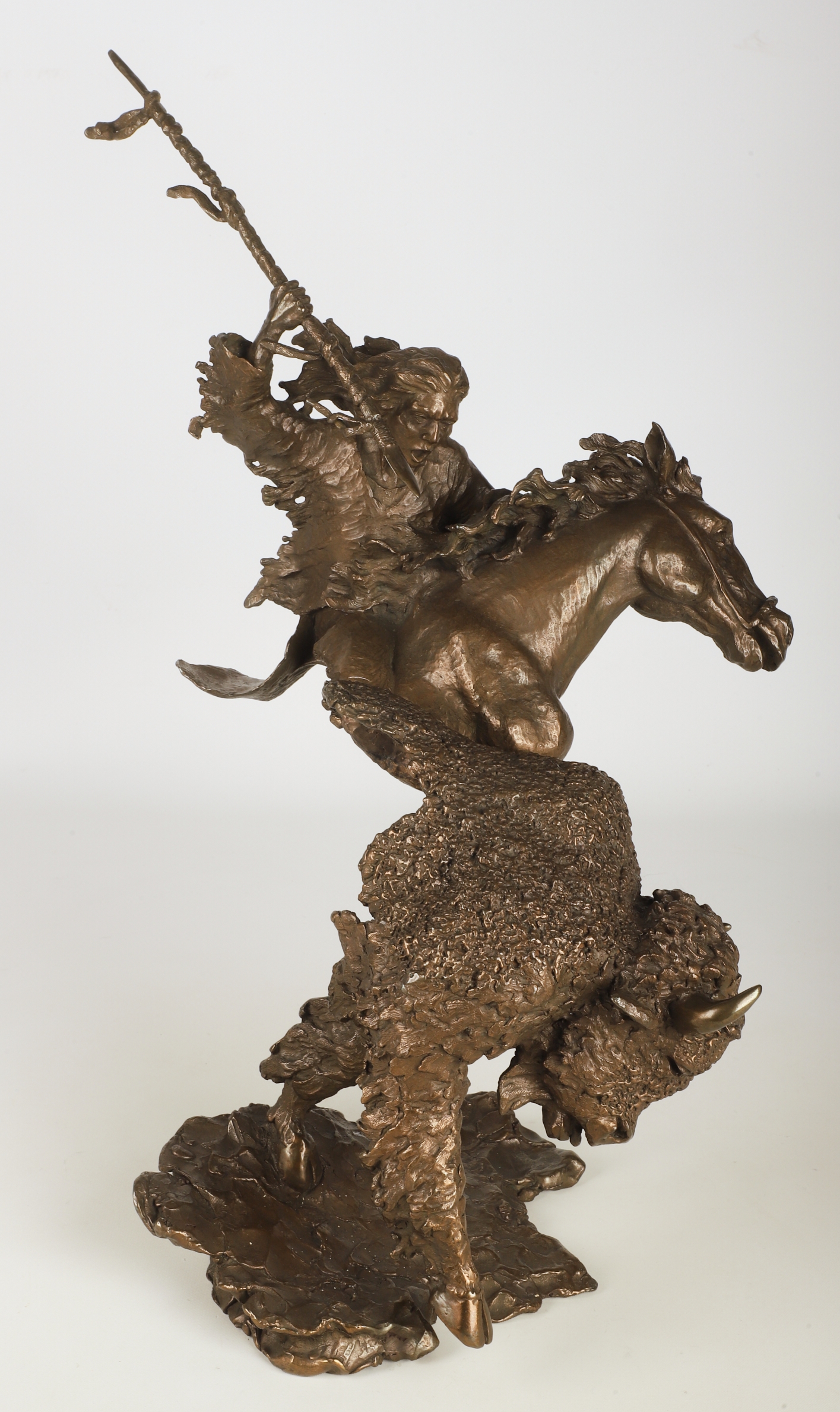 Mark Hopkins | His First Buffalo | MutualArt