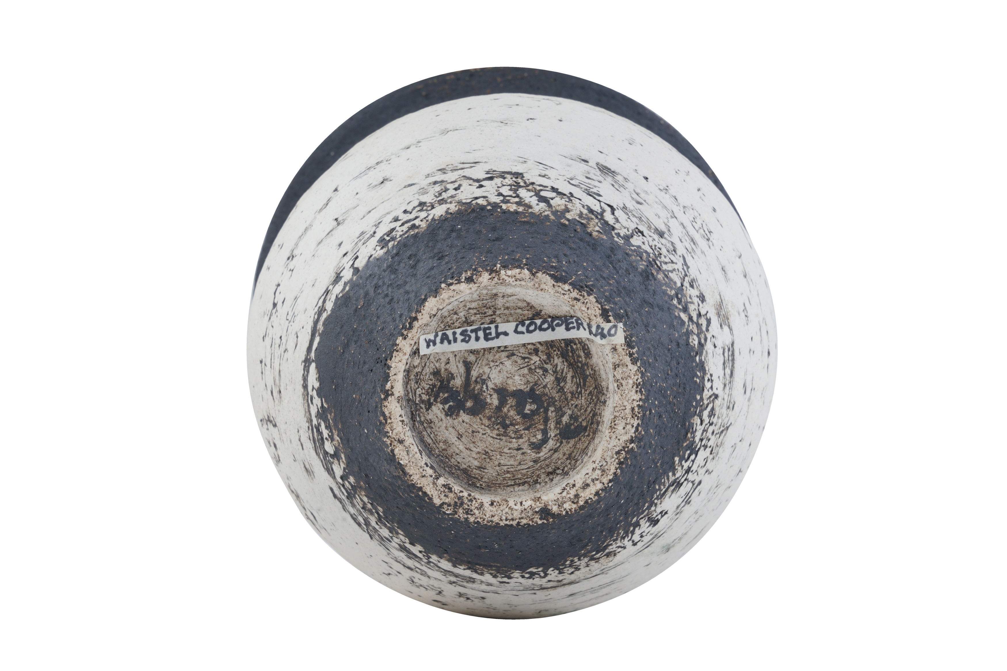 Waistel Cooper | Flared rim studio pottery vase with textured surface ...