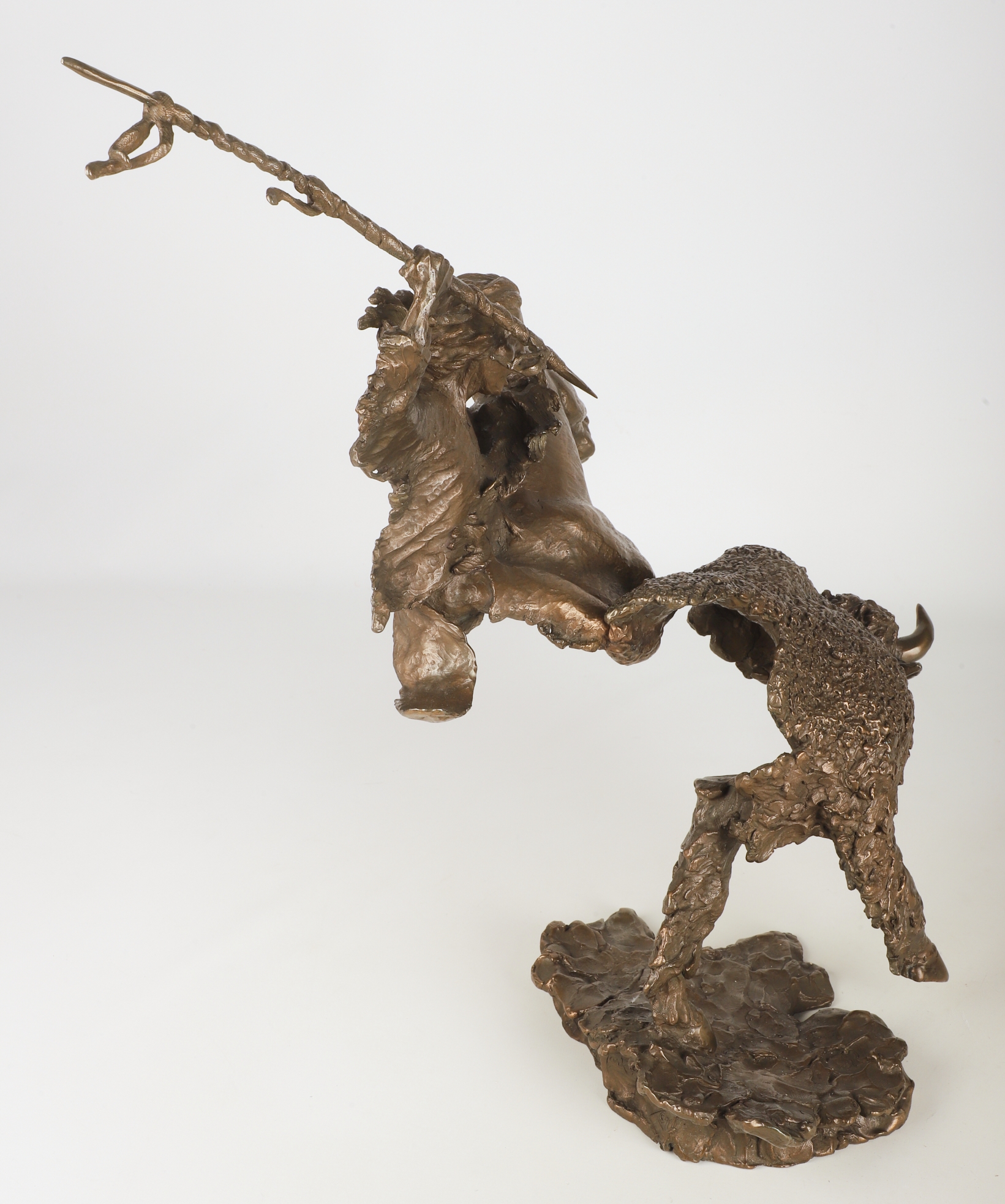 Mark Hopkins | His First Buffalo | MutualArt