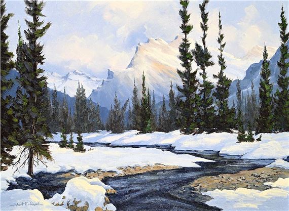 Robert E. Wood | Mount Rundle | MutualArt