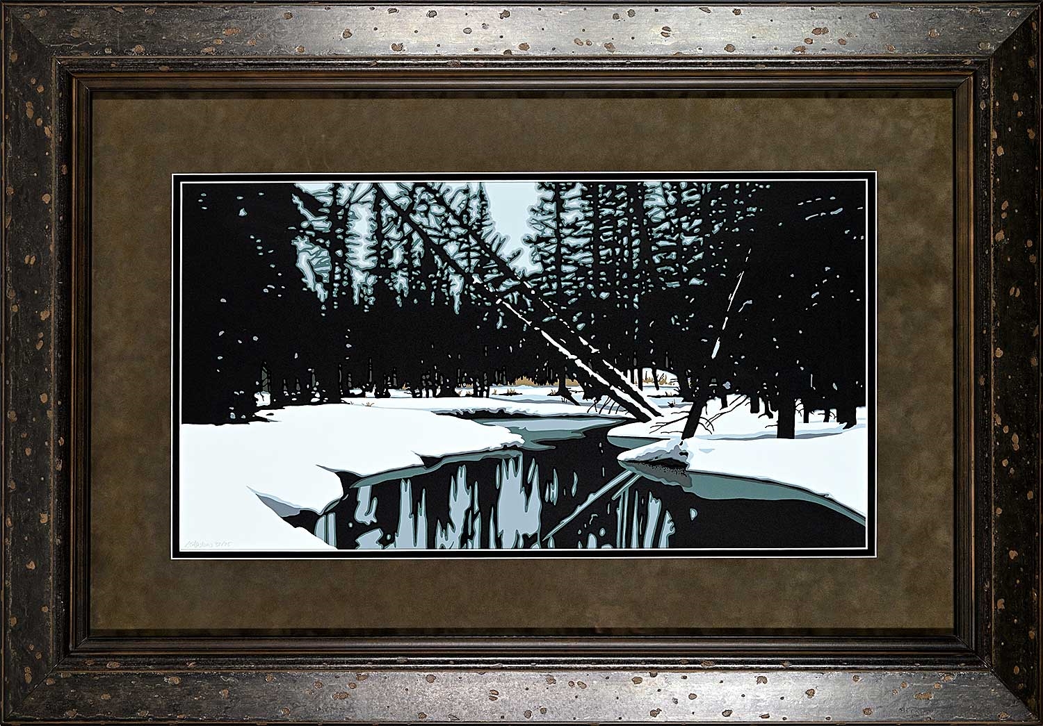 J. Thomas Hinton | Oasis of the Beaver #37/75 (1999) | MutualArt