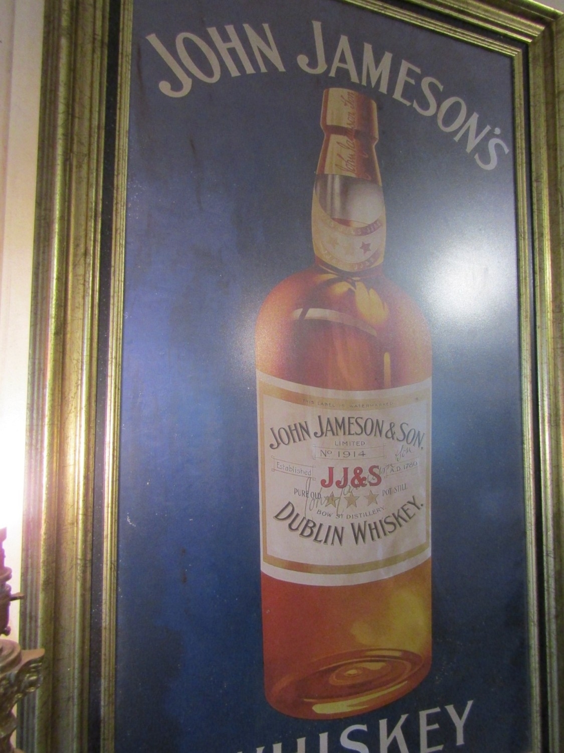 John Jameson | John Jameson Public Bar Advertising Sign Contained ...