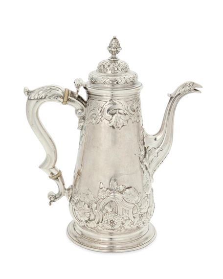 Sterling | A George III sterling silver coffee pot | MutualArt