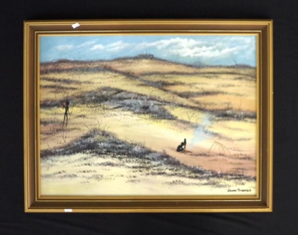 Jacob Stengle | Landscape With Figures | MutualArt