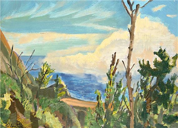 Albert Cloutier | Treetops, Lake Superior | MutualArt