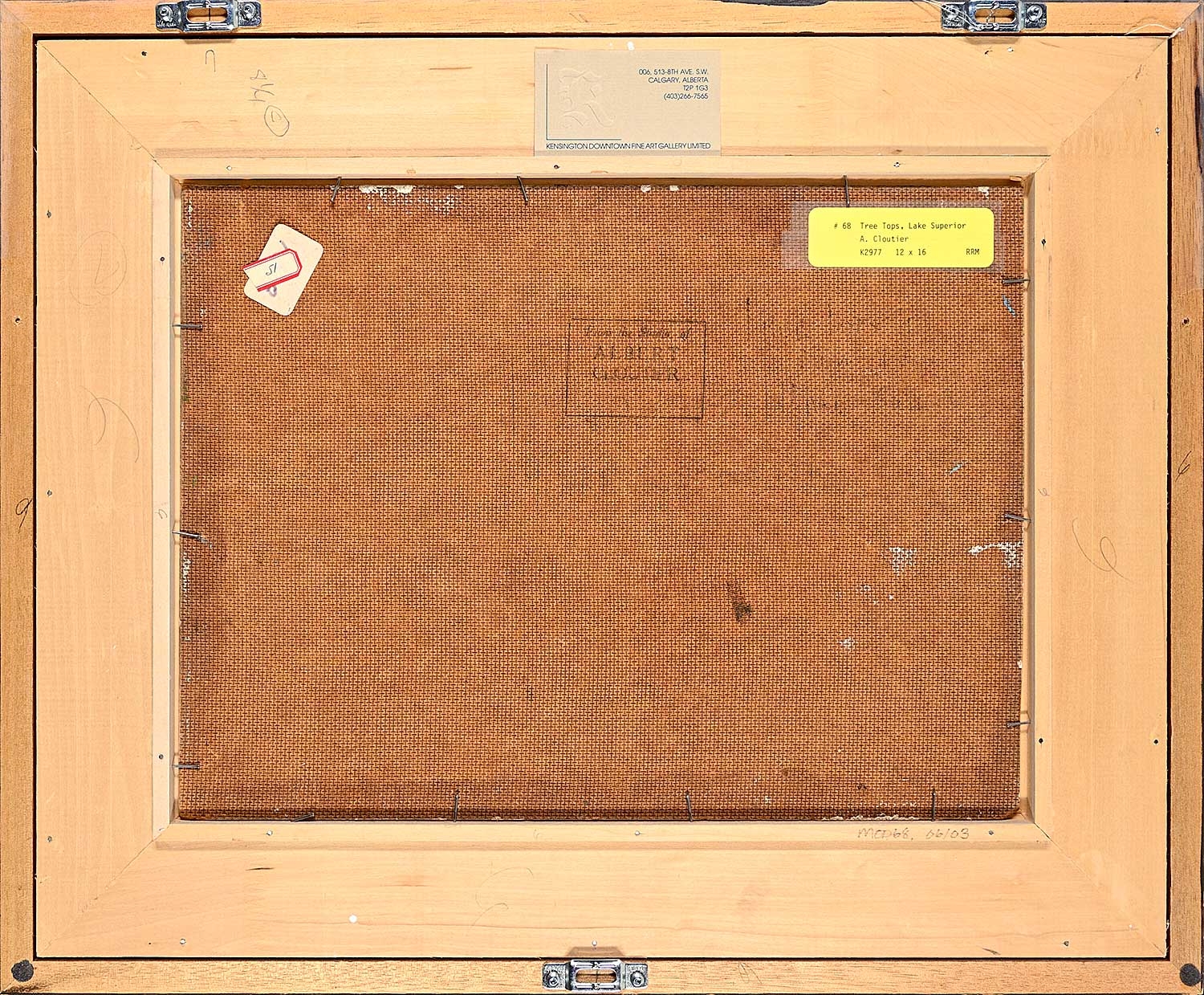 Albert Cloutier | Treetops, Lake Superior | MutualArt