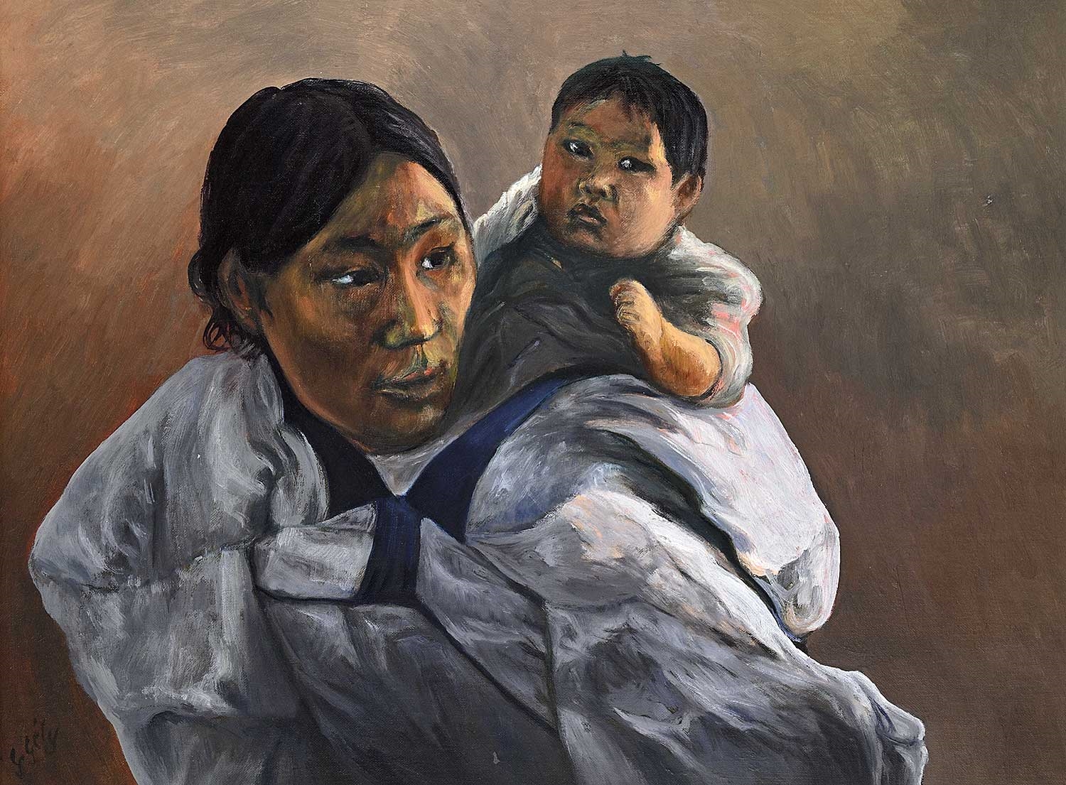 Gabriel Gely | Untitled - Mother and Daughter (1972) | MutualArt