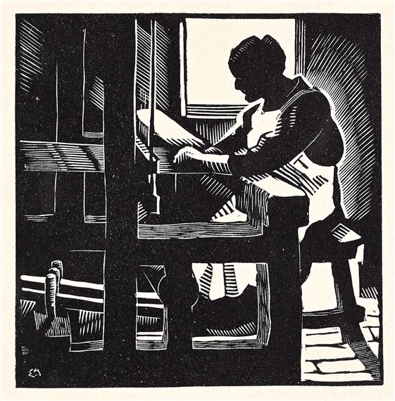 Edwin Holgate | The Old Loom (1927) | MutualArt