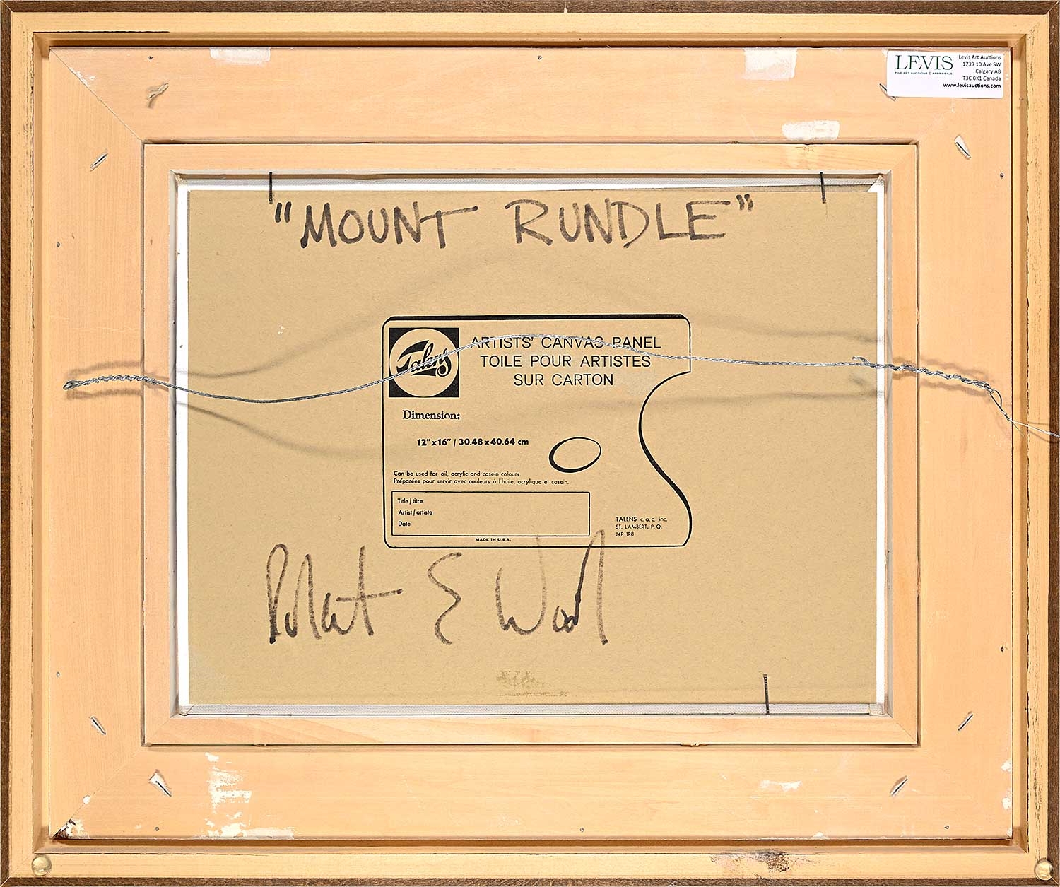 Robert E. Wood | Mount Rundle | MutualArt
