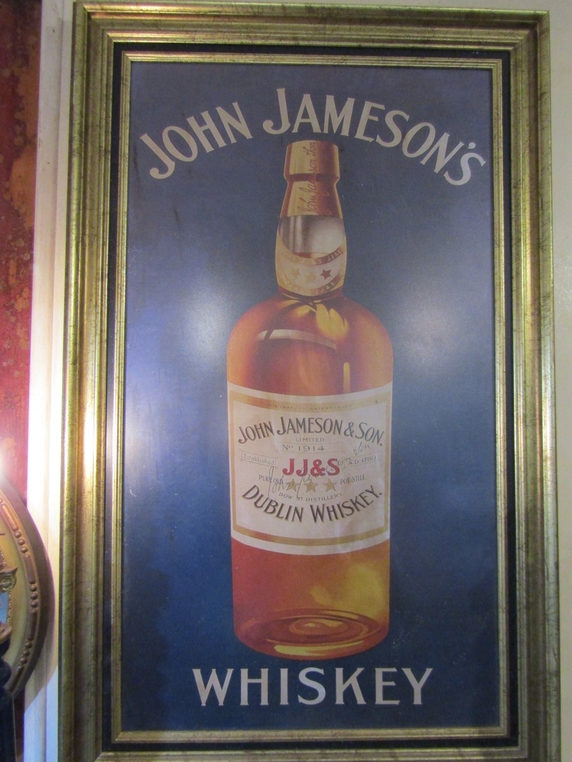 John Jameson | John Jameson Public Bar Advertising Sign Contained ...