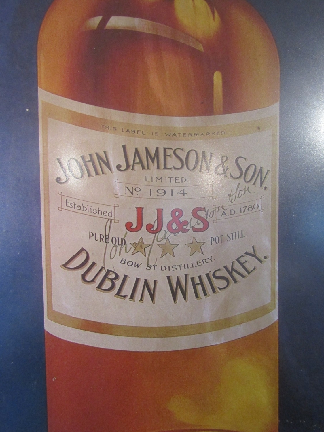 John Jameson | John Jameson Public Bar Advertising Sign Contained ...