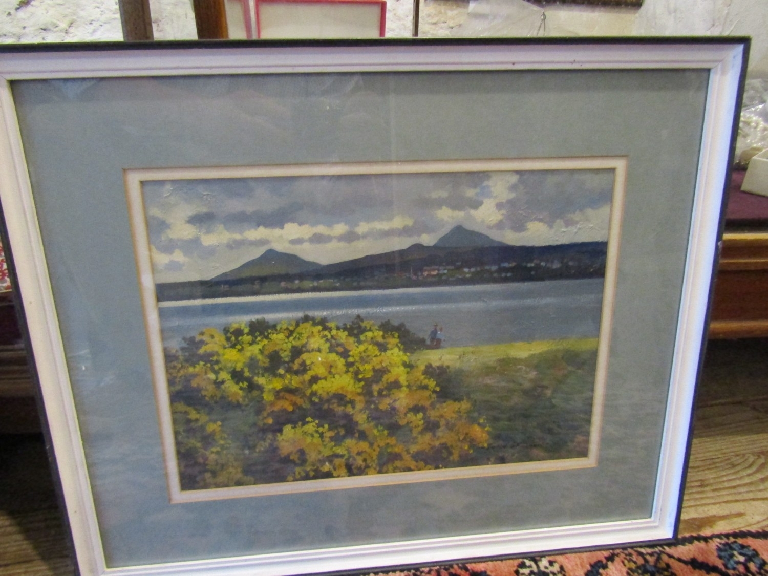 John Skelton | John Skelton Connemara Scene Estuary with Mountains ...