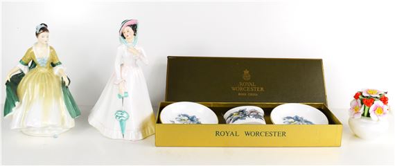 Royal Worcester | A collection of 20th C. British ceramics including a ...