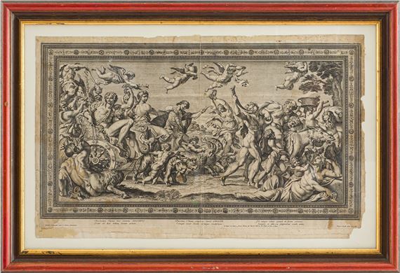 Pietro Aquila | Il trionfo di Bacco e Arianna (1630) | MutualArt