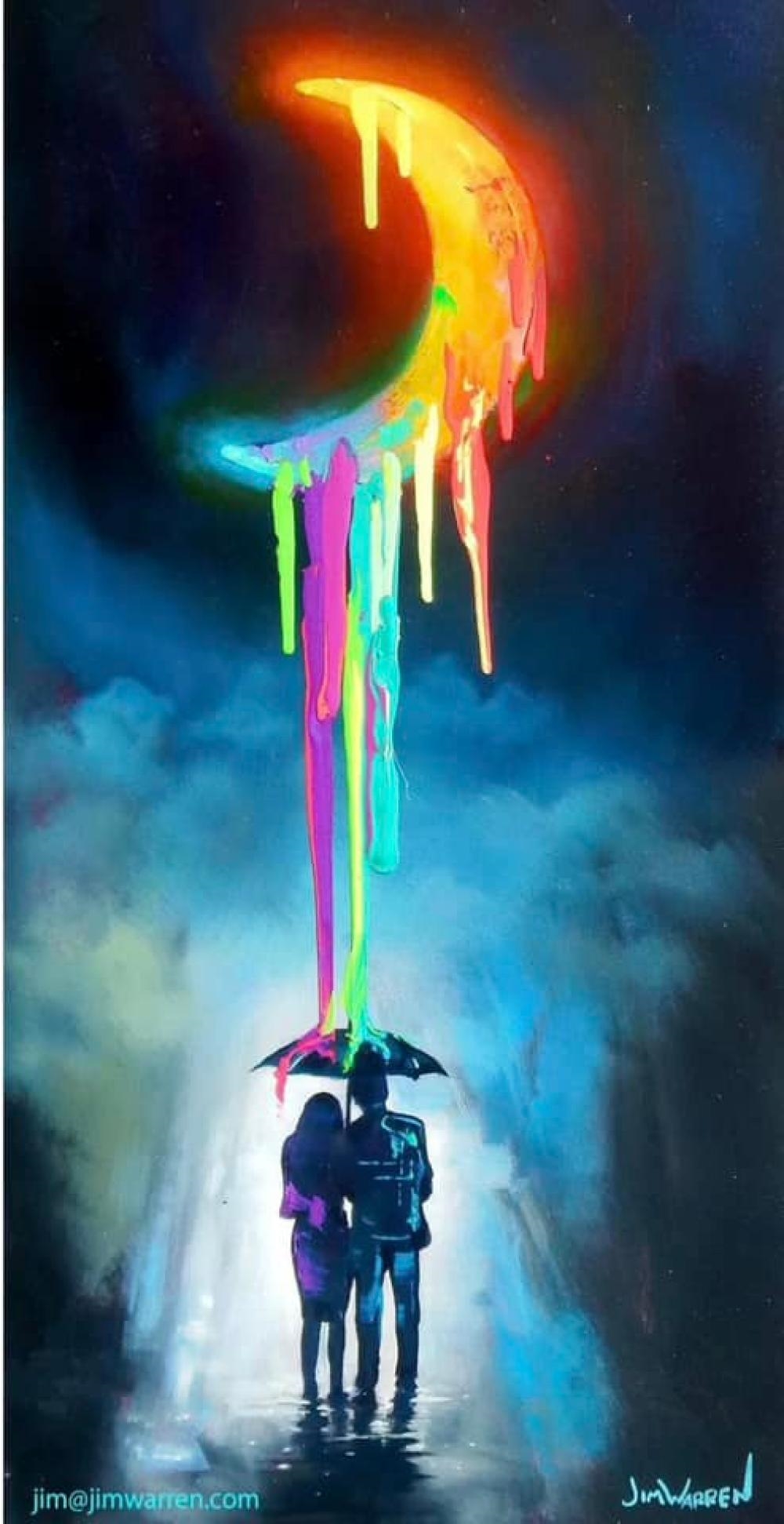 Jim Warren | Basking in the Moonlight | MutualArt