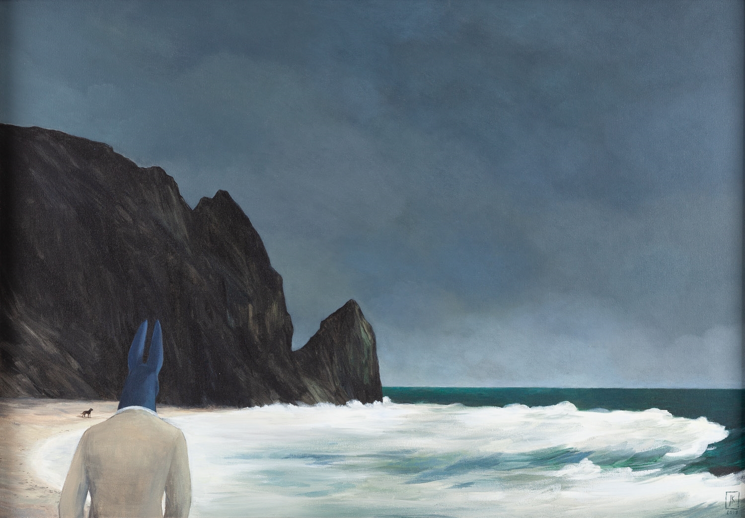 Joanna Karpowicz | Anubis and the Black Rock (2018) | MutualArt