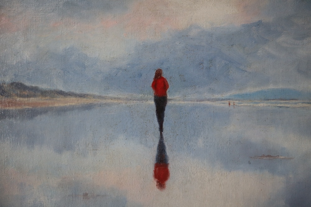 William Knol | William Knol Figures on a beach Oil on board Signed 34 x ...