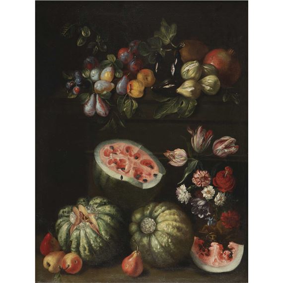 Giovanni Stanchi | Bodeg n de frutas y flores | MutualArt