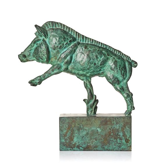 Carl Milles | Wild Boar (1947) | MutualArt