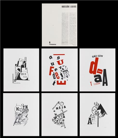 Lajos Kassák | 6 tipographia | MutualArt
