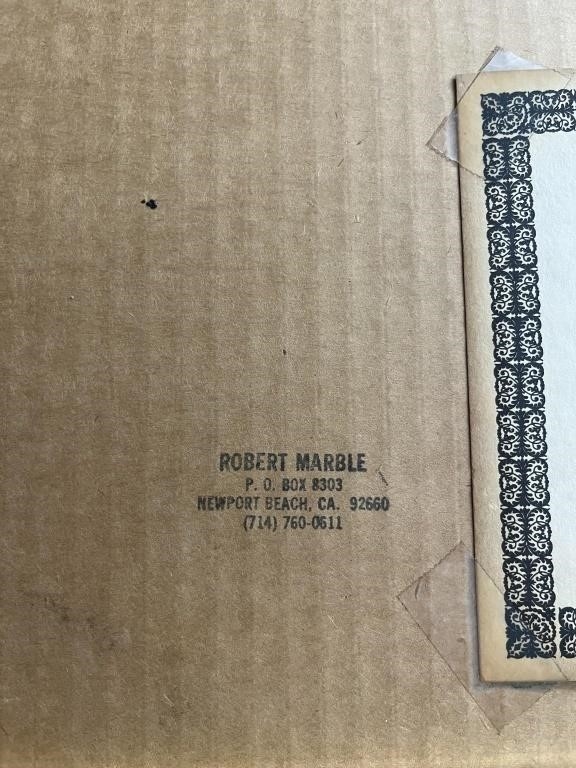ROBERT MARBLE | Robert Marble signed lithograph, #83/500 | MutualArt