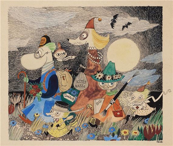 Tove Jansson | On the road | MutualArt