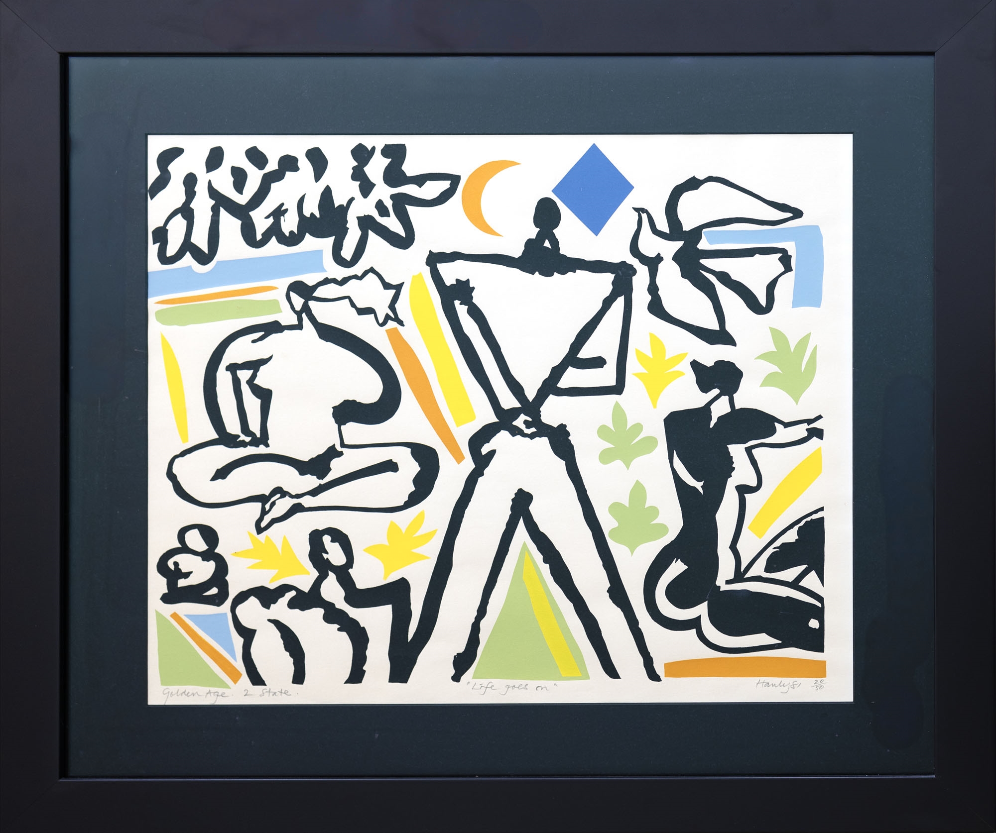 Pat Hanly | Life Goes On (81) | MutualArt