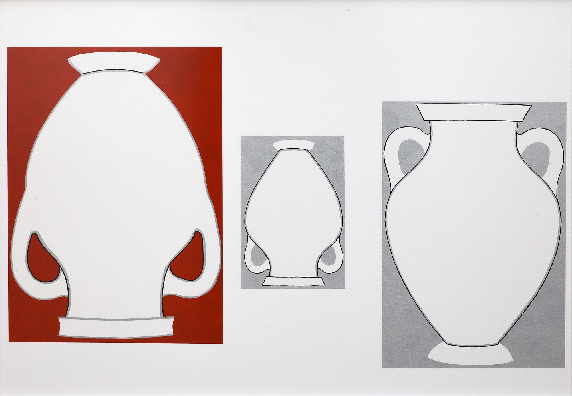 Jo Baer | Amphora Frieze No. 2 (2004) | MutualArt