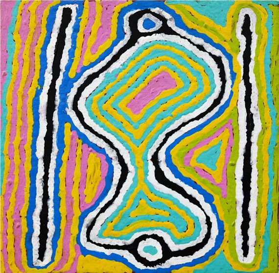 Judy Watson Napangardi | Aboriginal Painting | MutualArt