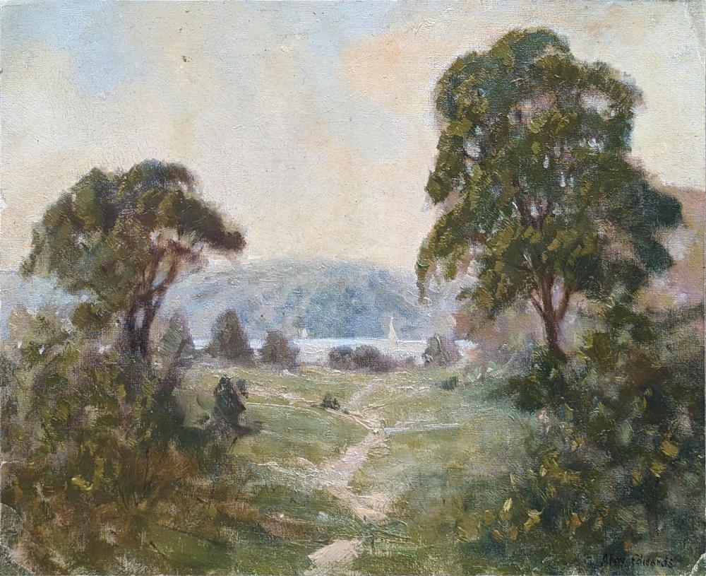 Alex Edwards | View Of The Harbour (Circa 1920) | MutualArt