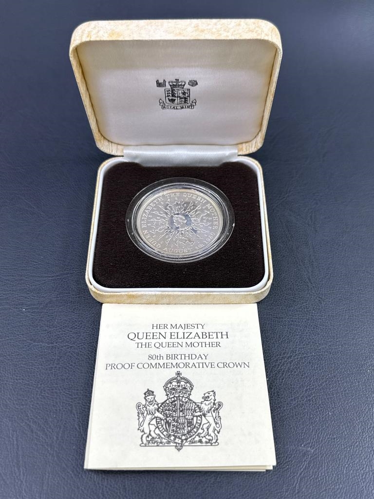 Queen Elizabeth | QUEEN ELIZABETH 80TH BIRTHDAY SILVER PROOF CROWN ...