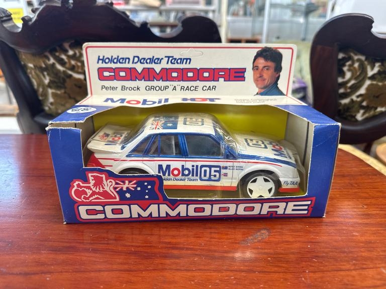 Peter Brock | BOXED MOBIL PETER BROCK COMMODORE DIECAST RACING CAR ...