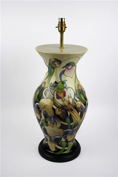 Emma Bossons | An impressive and rare large Moorcroft table lamp in the ...
