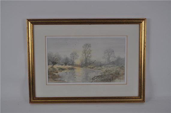 Robert Luckhurst | Robert Luckhurst - November Lapwings | MutualArt