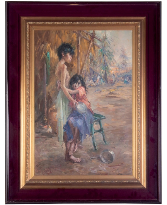 Clemente Tafuri | La fame in India | MutualArt