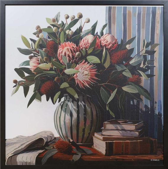 Elizabeth Daniels | Still Life with Australian Natives (2022) | MutualArt