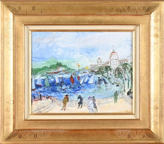 Jean Fusaro | Sailboats at Negresco | MutualArt