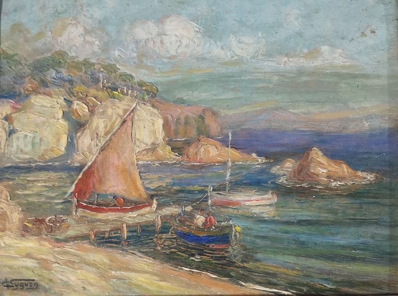 Victor Louis Cuguen | Marine Anse Magaud | MutualArt