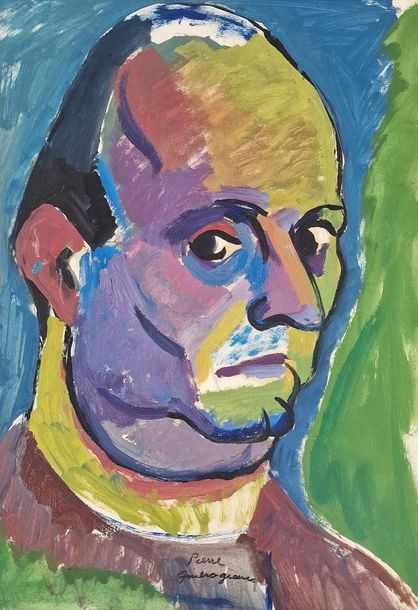 Pierre Ambrogiani | Pierre AMBROGIANI (1907-1985) Painter's self ...