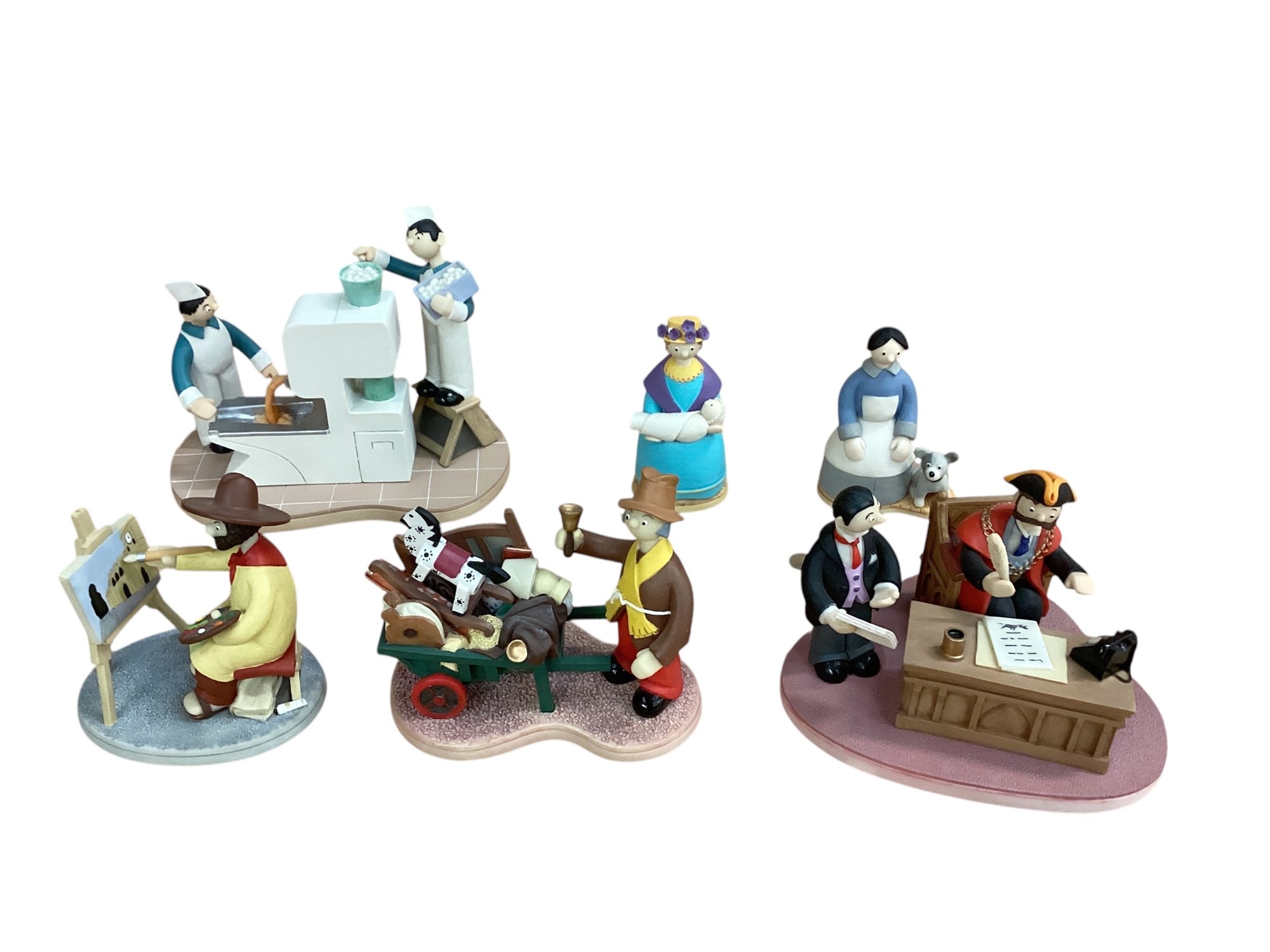 Robert Harrop | Collection of 6 Robert Harrop Camberwick Green figures ...