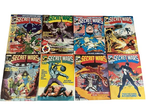 Marvel Comics | Marvel Comics (1985) Marvel Super Heroes Secret Wars ...