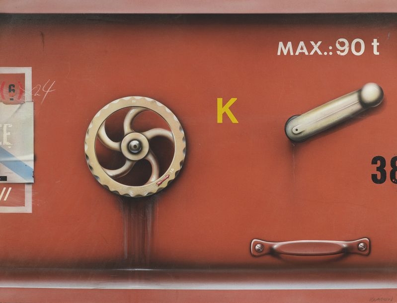 Peter Klasen | Steering wheel and joystick | MutualArt