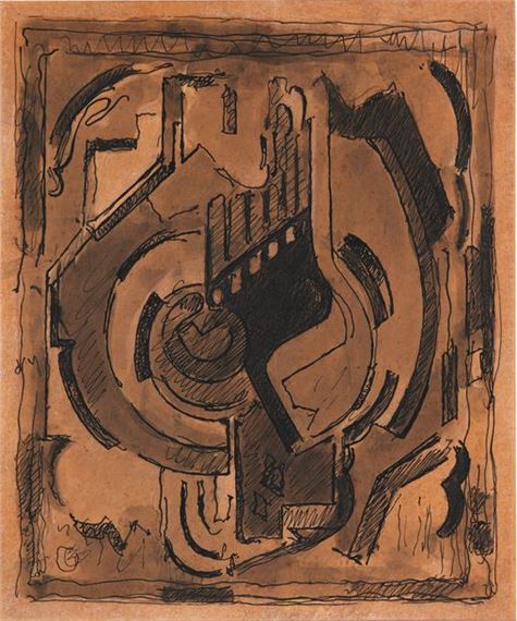 Albert Gleizes | Circular composition (Circa 1929) | MutualArt