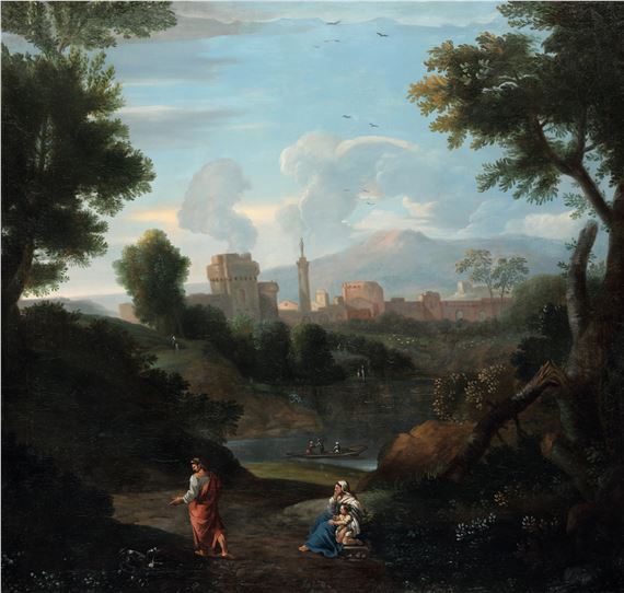 Roman School, 18th Century | Scuola del XVIII secolo Paesaggio romano ...