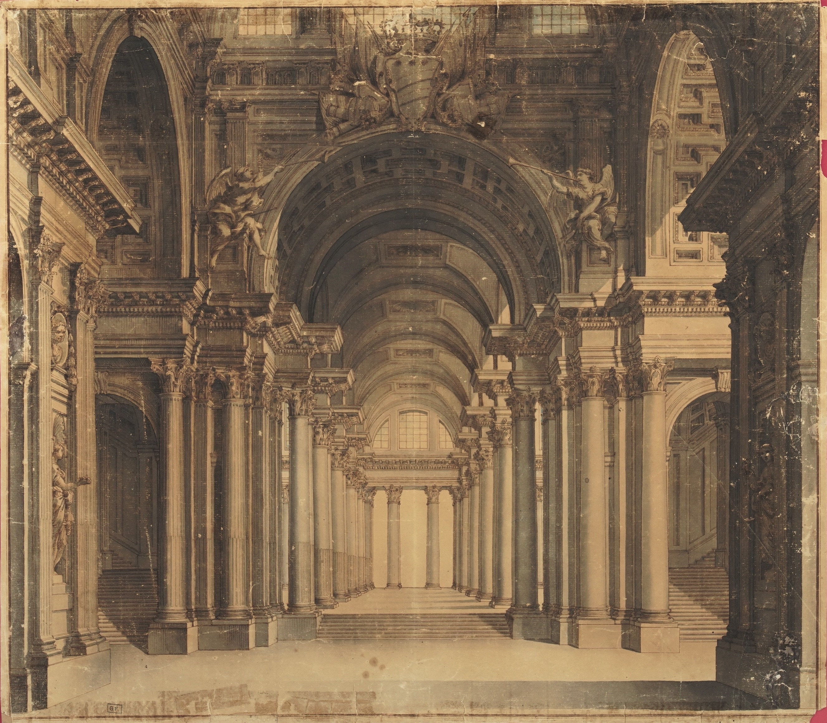 Vittorio Maria Bigari | Veduta di interno di chiesa | MutualArt