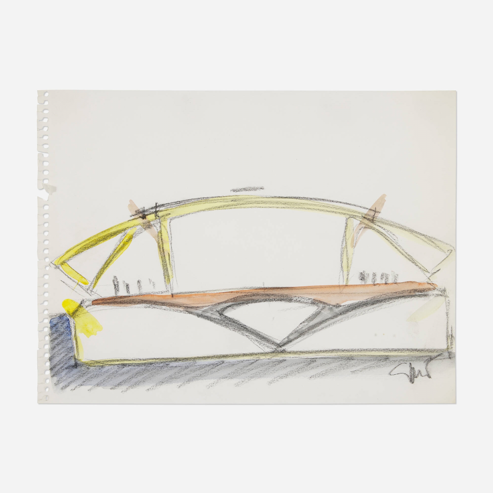 Santiago Calatrava | Milwaukee Art Museum cross section of brise soleil ...