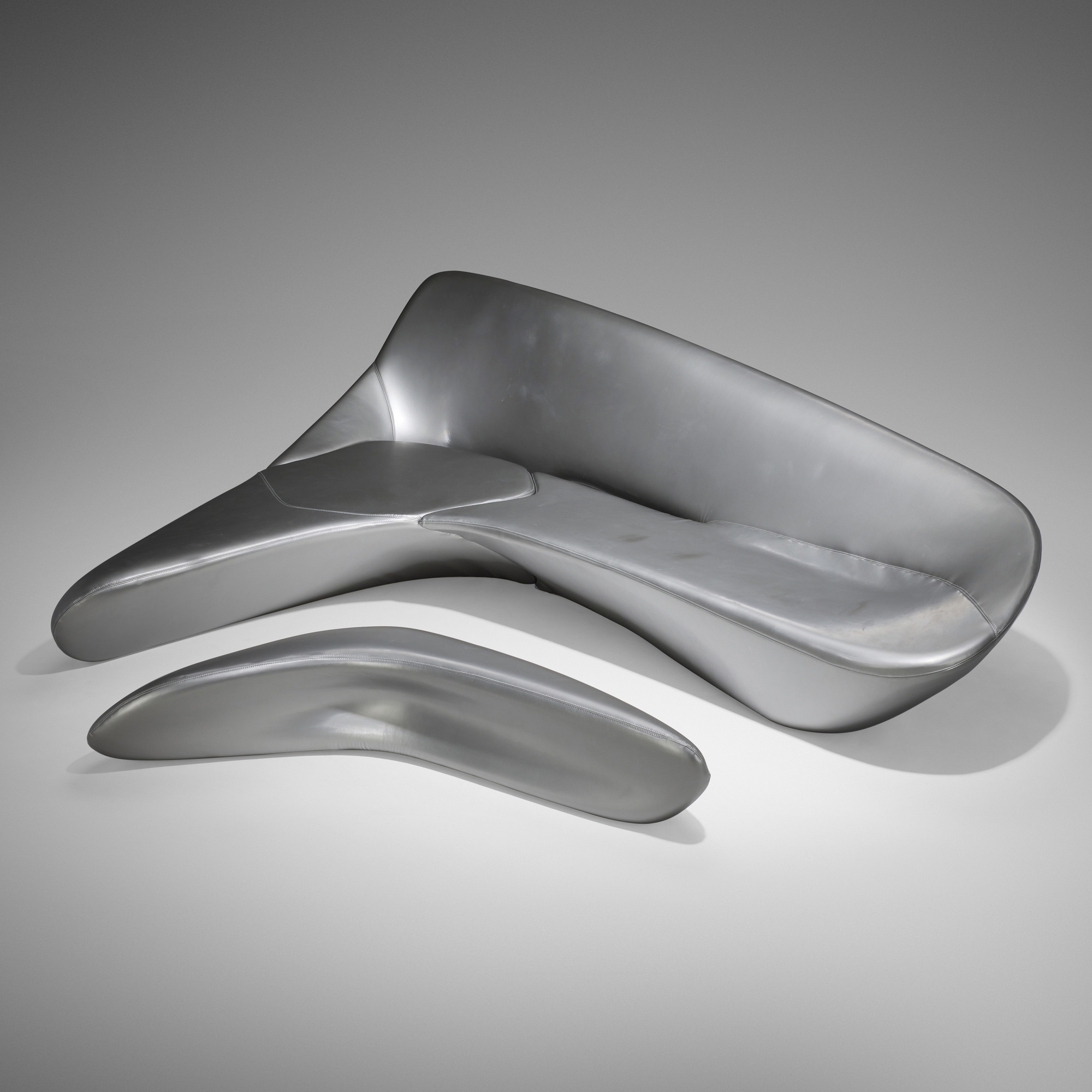 Zaha Hadid | Moon System sofa and ottoman (2007 - 2010) | MutualArt
