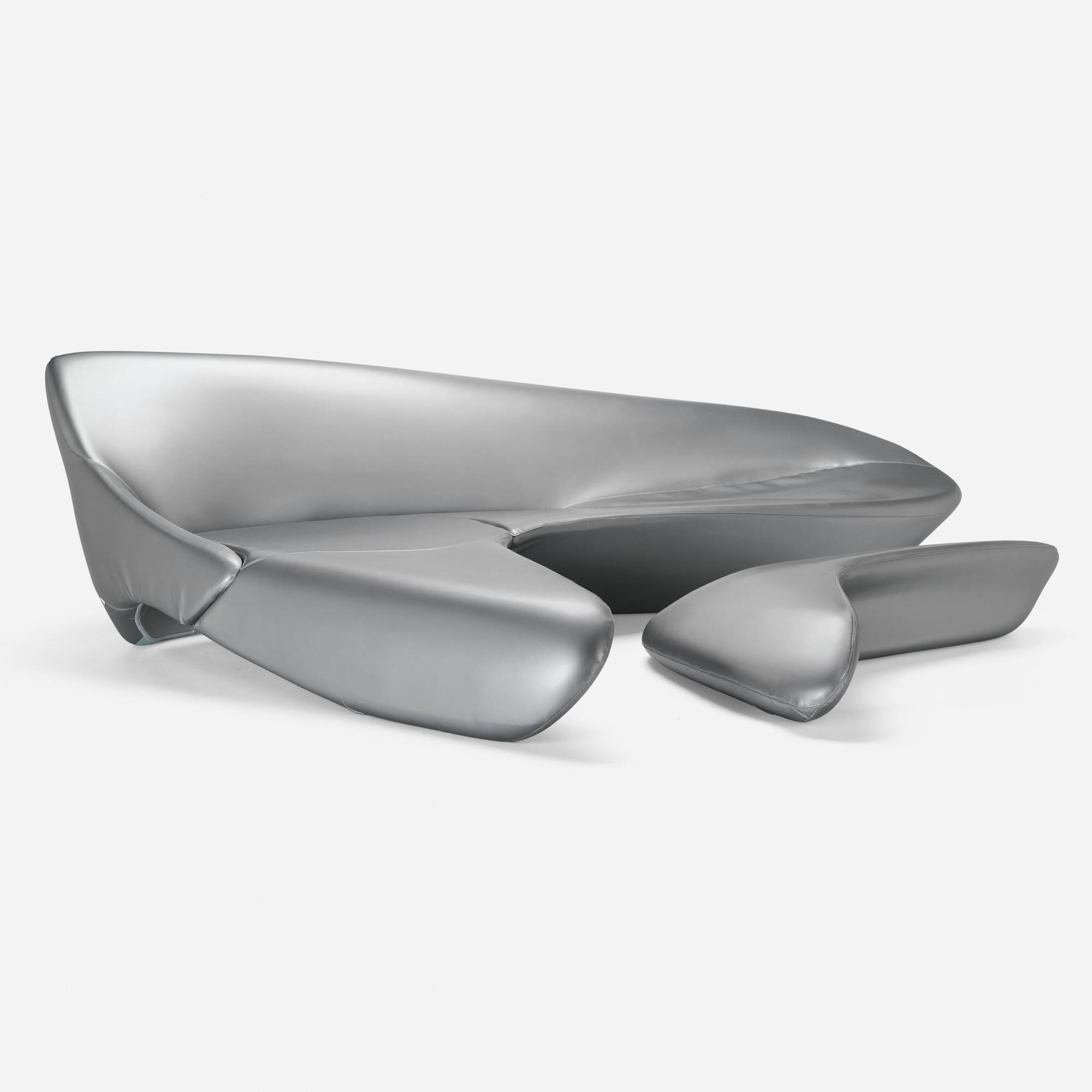 Zaha Hadid | Moon System sofa and ottoman (2007 - 2010) | MutualArt