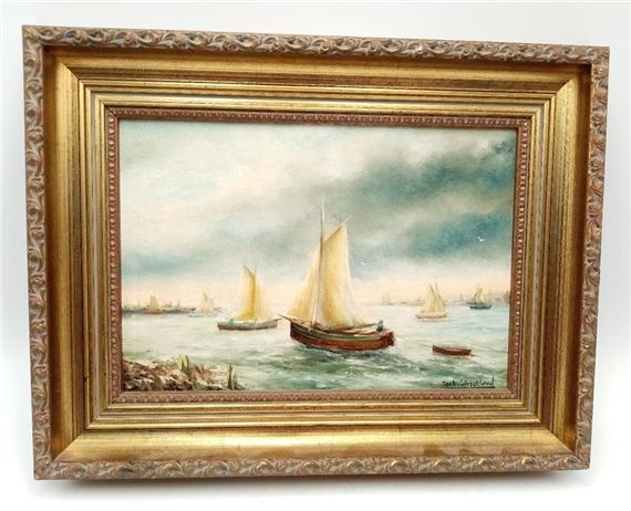 Jack Strickland | A Mid 20th Century Oil on Canvas Painting (Circa 20th ...