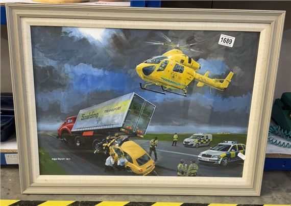 Ken Rush | Lincs Air Ambulance (2017) | MutualArt